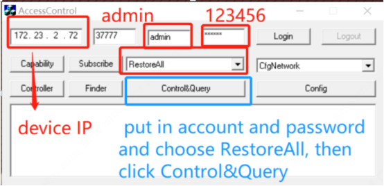 First Generation ASI password reset – Dahua Overseas Call Center