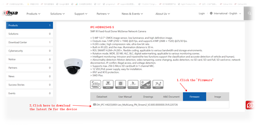 How to find a program for a device – Dahua Overseas Call Center